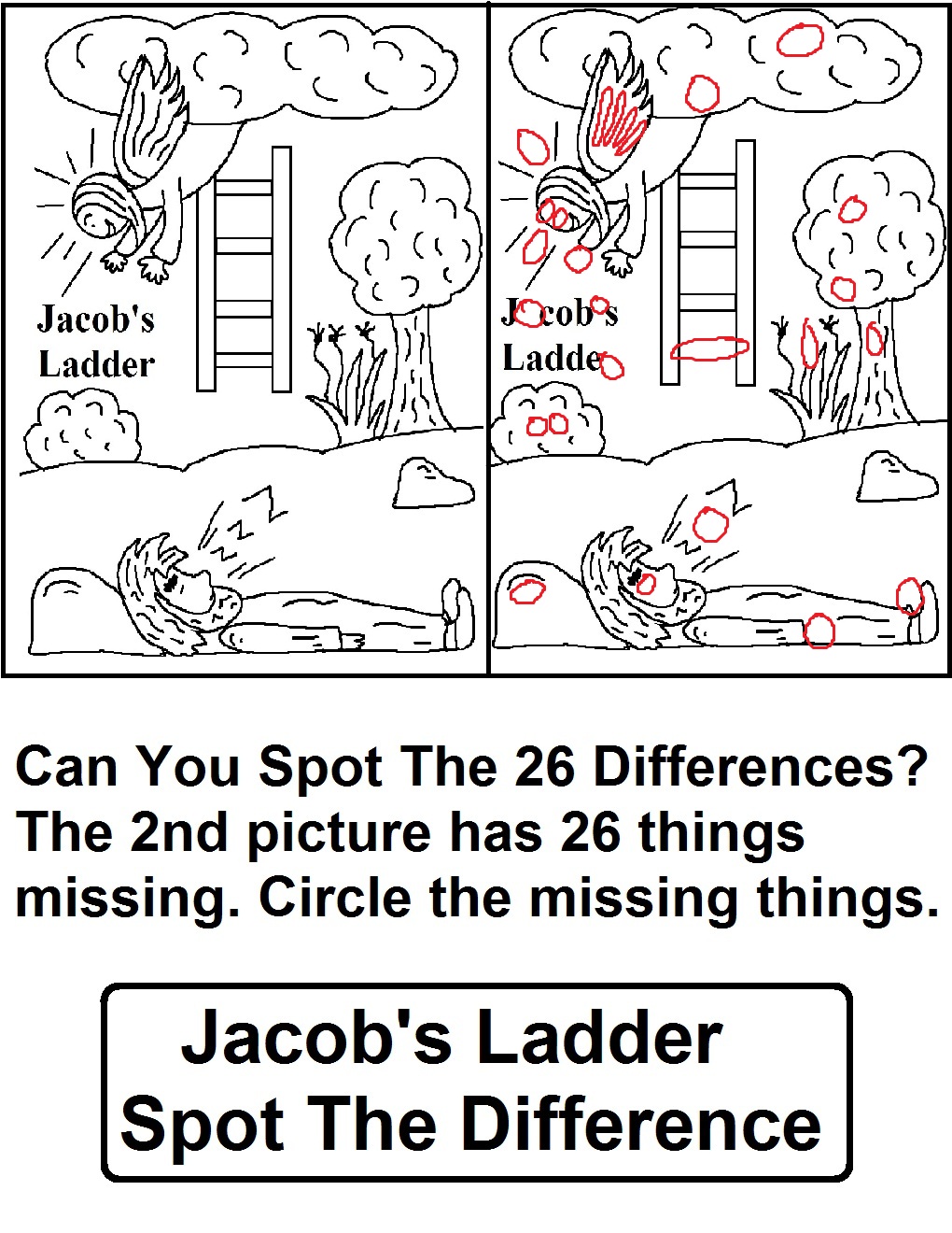 Jacob s Ladder Sunday School Lesson Jacob s Ladder Sunday School Lesson